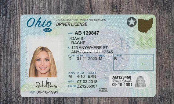 Ohio Fake Driver License - Buy Scannable Fake ID Online - Fake Drivers ...