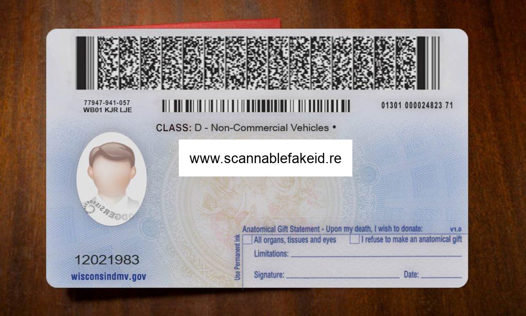 Wisconsin Fake Driver License - Best Scannable Fake Id - Buy Fake IDs ...